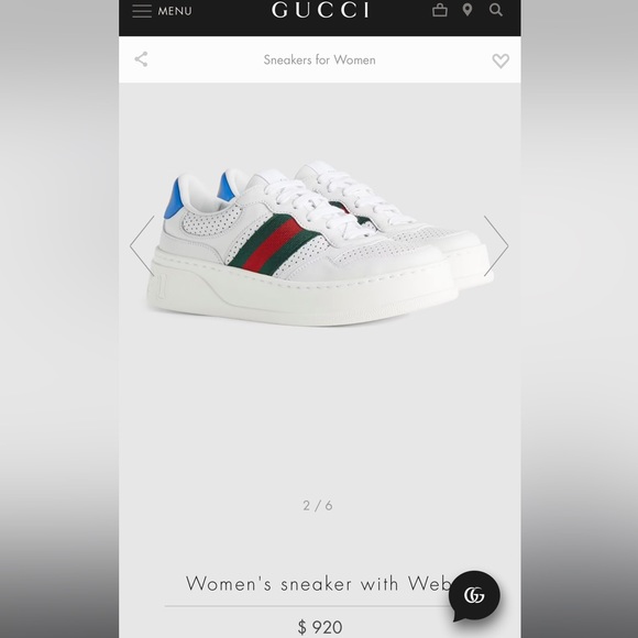 Gucci | Shoes | Gucci Womans Snickers Like A Brand New Wore Twice Only ...